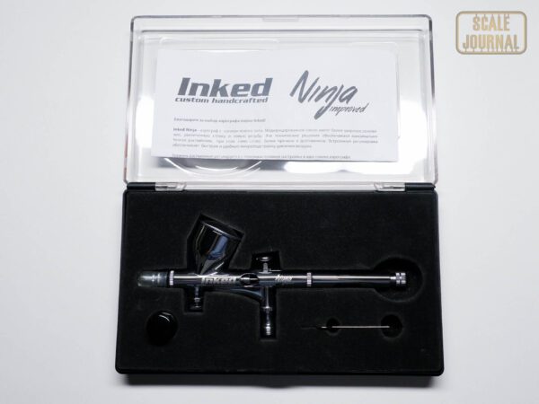 Аэрограф Inked Ninja – обзор, разборка, первое использование, впечатления